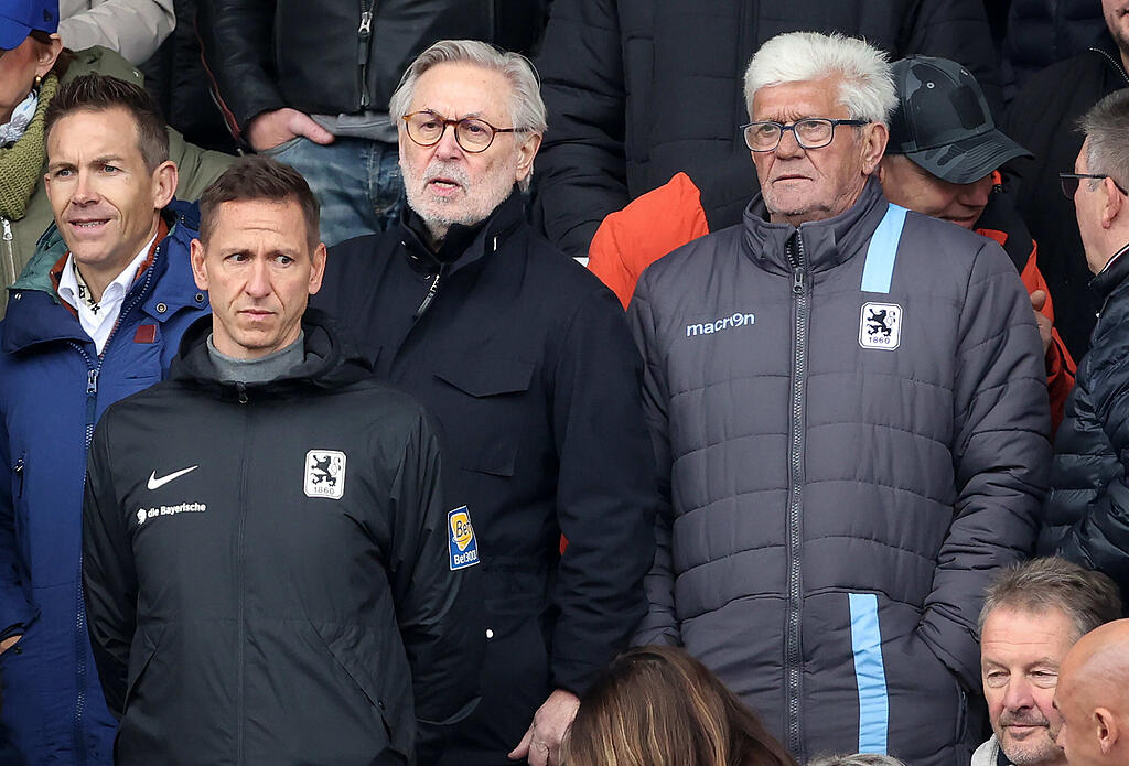 Seltene Gäste: Drei Löwen-Legenden sehen 1860-Pleite | Abendzeitung München