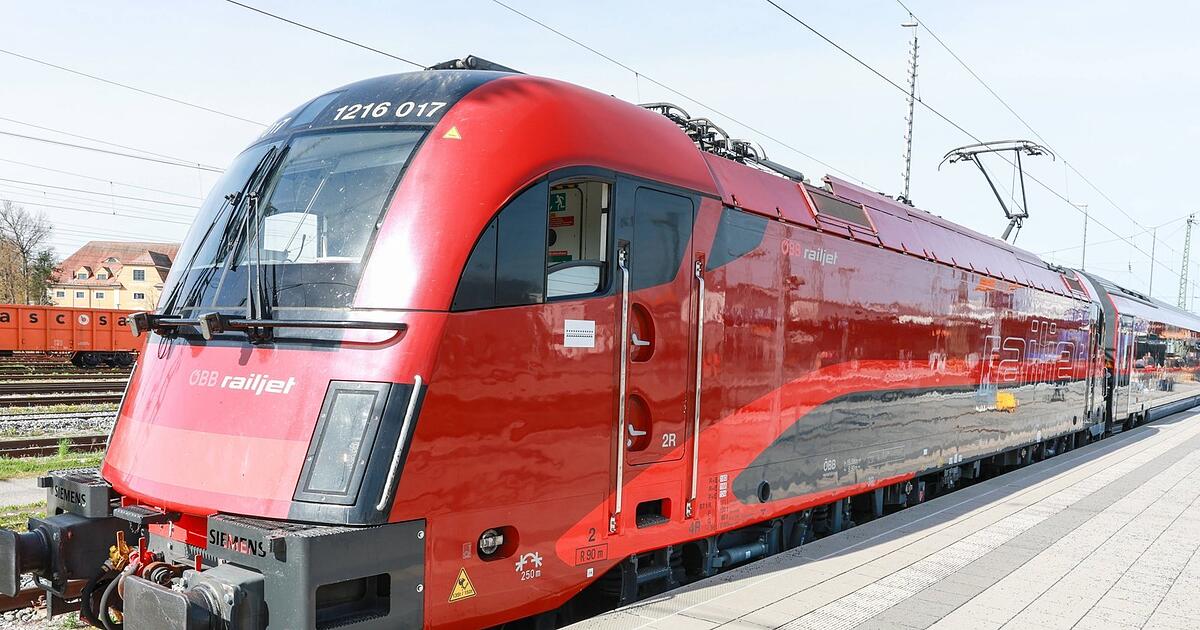 Neuer Superzug von München nach Italien: Das kosten die Railjet-Tickets ...