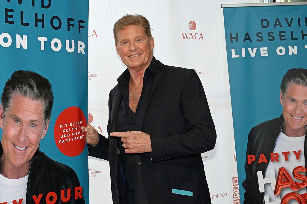 David Hasselhoff: Gute Laune in schwierigen Zeiten | Abendzeitung München