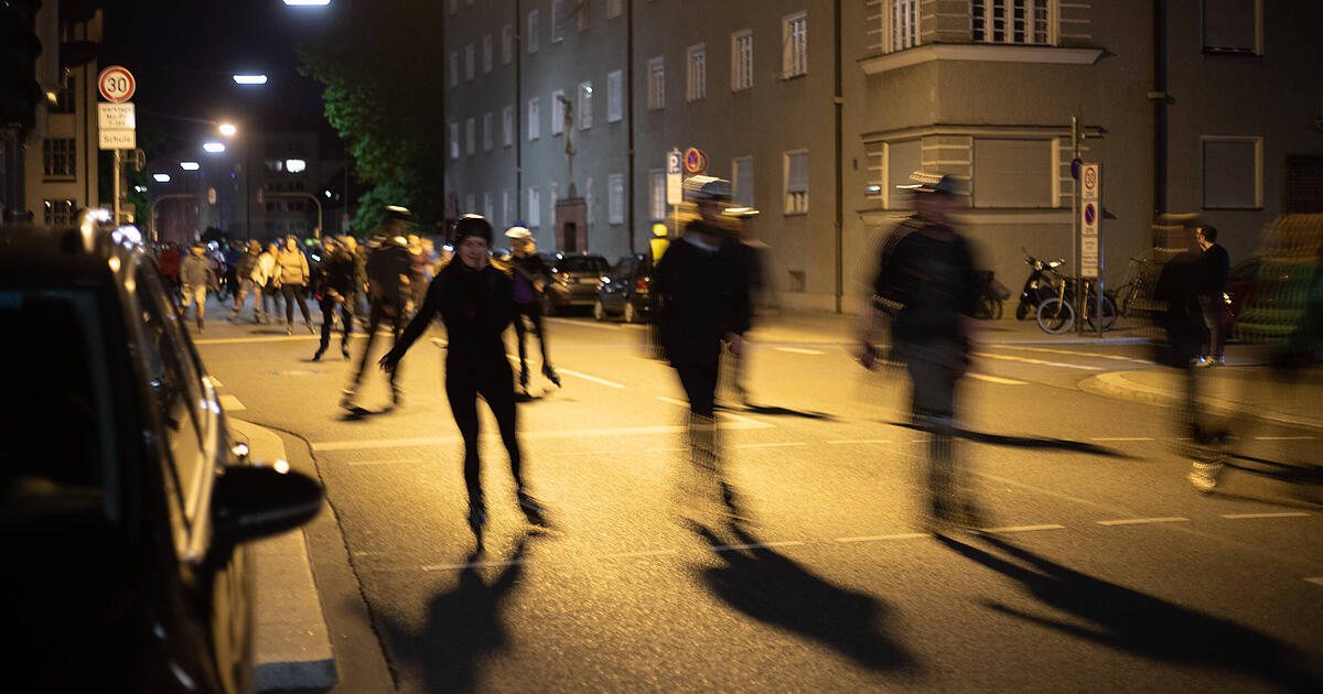 Durchgehend regnerisch: Bladenight fällt heute ins Wasser ...