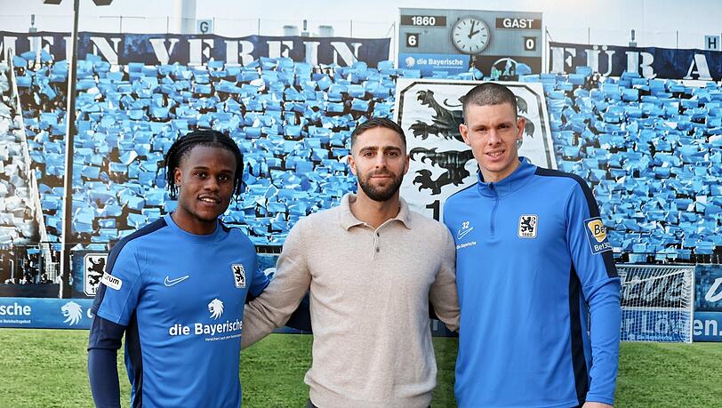 Für einen der drei Neuen zahlte der TSV 1860 sogar Ablöse – zwei Spieler könnten noch gehen ...