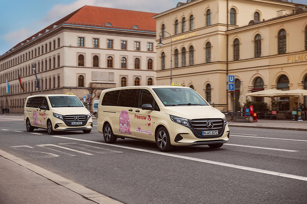 Taxi-Statistik aus München: "Freenow"-Daten zu Fahrten, Zielen ...