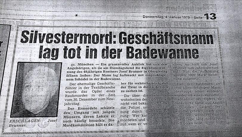 Sensation: Polizei München klärt Mordfall nach 45 Jahren | Abendzeitung ...