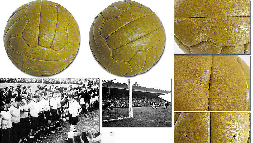 Endspielball der WM 1954 wird versteigert | Abendzeitung München