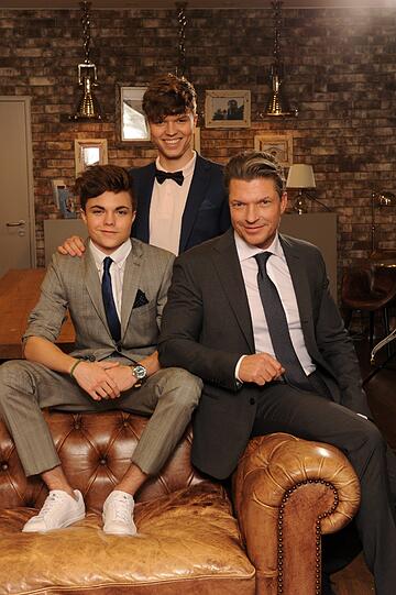 Erstes Mode-Shooting mit seinen Söhnen | Abendzeitung München