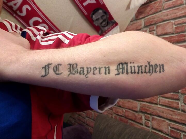 FC Bayern München: Fans zeigen in der AZ ihre besten FCB-Tattoos ...