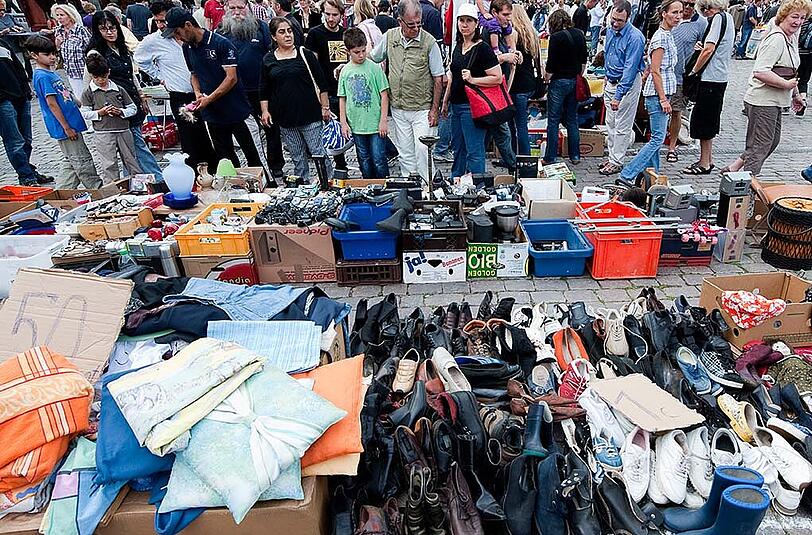 Hier wird gefeilscht: Die Münchner Flohmärkte 2015 | Abendzeitung München