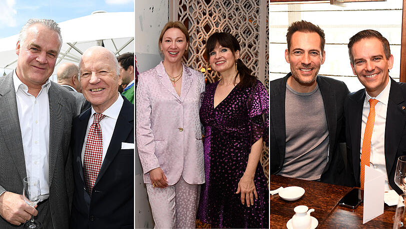 Gentlemen Art Lunch: 100 einflussreiche Promi-Männer feiern auf der ...