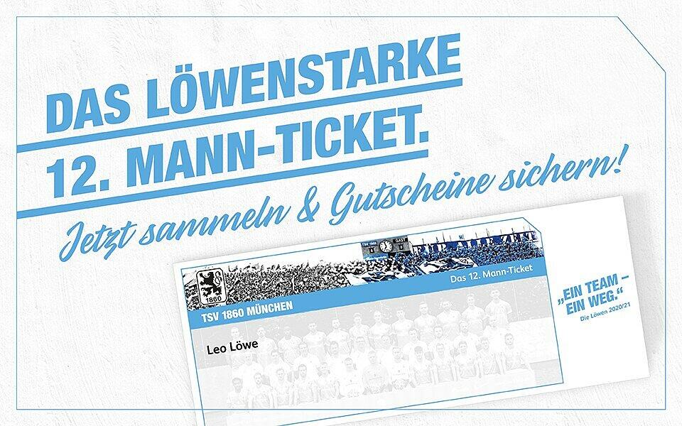 Das 12. Mann-Ticket: TSV 1860 stellt neues Motiv vor | Abendzeitung München