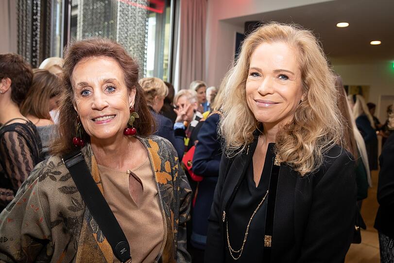 Eigentlich scheu: Einflussreiche Promi-Frauen feiern in der Kunsthalle ...