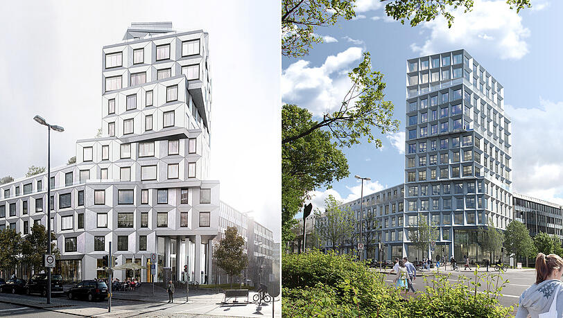 Hochhaus-Entwurf für die Ridlerstraße: Brav und gezähmt | Abendzeitung ...