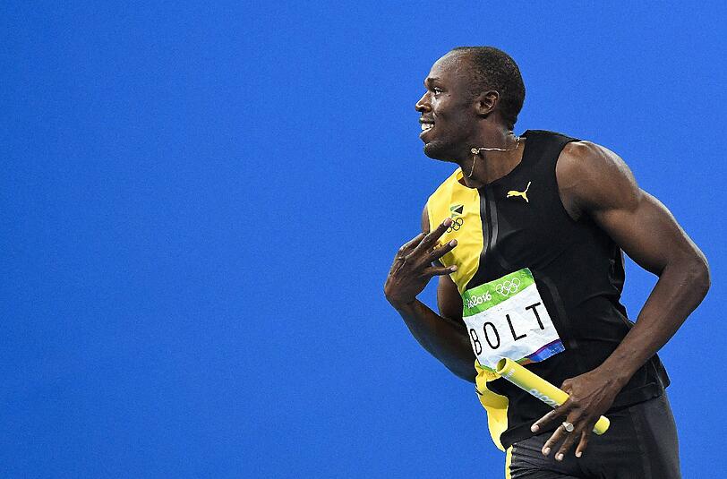 Drittes Gold-Triple perfekt: Bolt holt neunte Goldmedaille ...
