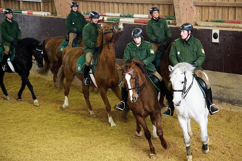 Die Reiterstaffel der Polizei München | Abendzeitung München