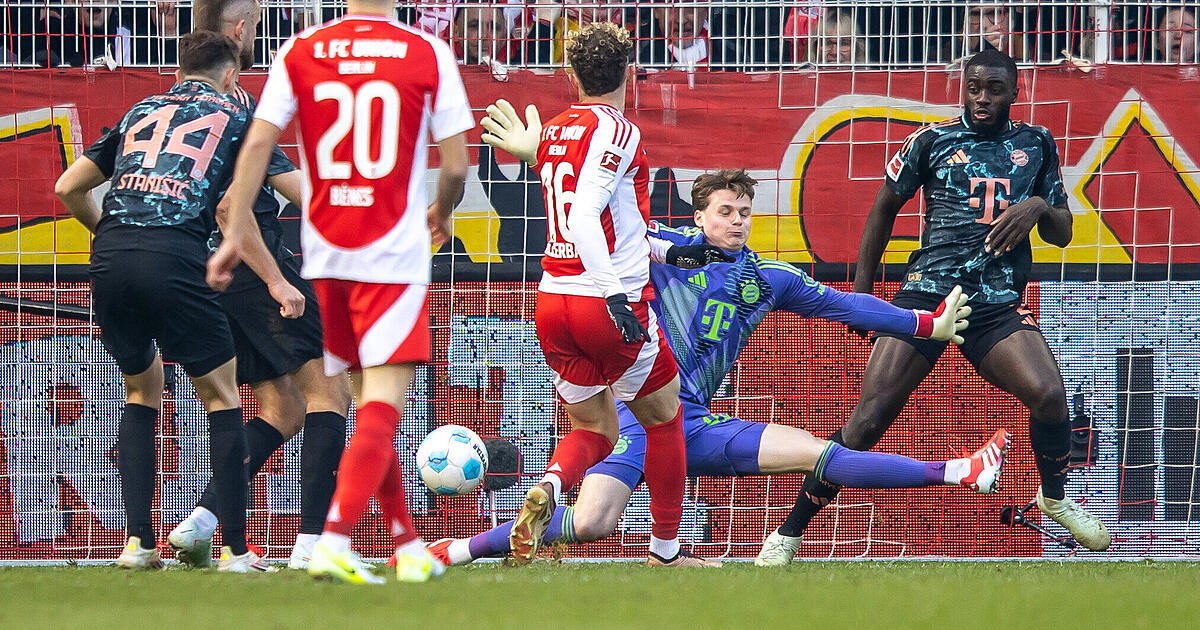 Noten zu Union Berlin gegen FC Bayern: Urbig patzt, Kane ist abgemeldet ...