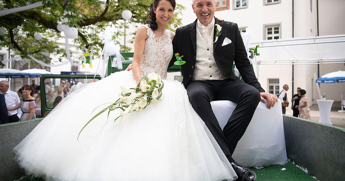 Hochzeit von Anita Hofmann und Christian Filip: So schön war die Braut ...