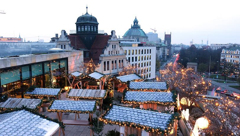 H'ugo's-Chef eröffnet Weihnachtsbar auf der Oberpollinger-Dachterrasse ...