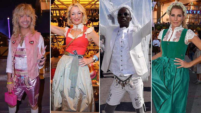 Promis auf der Wiesn: Diese Trachten-Outfits waren ein Flop ...