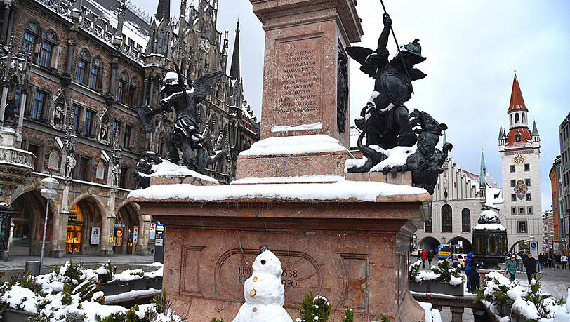 Schnee in München: Winterzauber und Wärmeoasen | Abendzeitung München