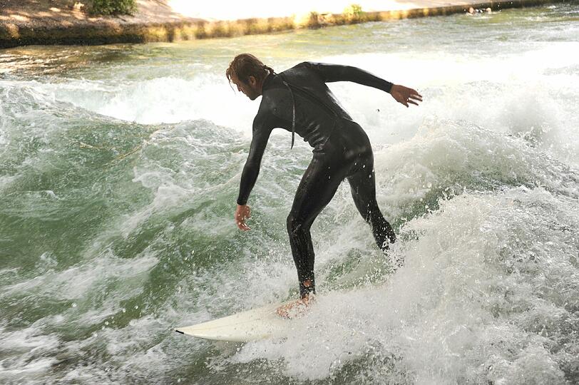 Heißer Ritt auf kühler Welle | Abendzeitung München