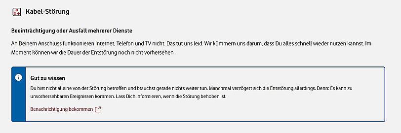 Totalausfall von Vodafone: Mehrere Hundert Haushalte in München ...