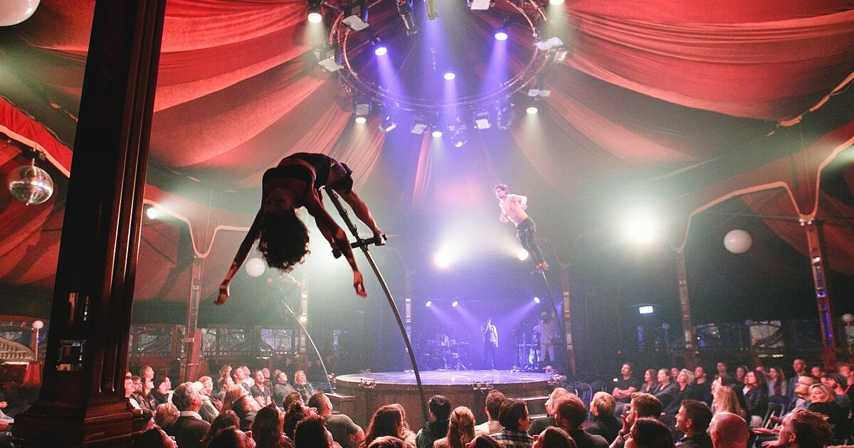 Die Show "Limbo Unhinged" beim Winter-Tollwood | Abendzeitung München