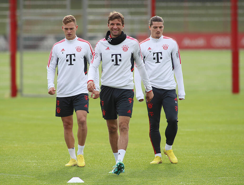 FC Bayern: Thomas Müller zurück im Mannschaftstraining | Abendzeitung München