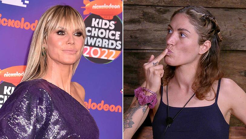 Dschungelcamp-Klatsche für Heidi Klum: Tessa Bergmeier und Papis ...