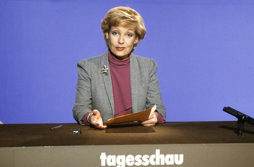 Dagmar Berghoff feiert 80. Geburtstag: So wurde sie zur Tagesschau ...