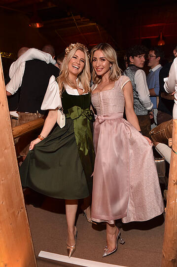 Promis in Trachtenlaune auf der Weißwurstparty im Stanglwirt ...