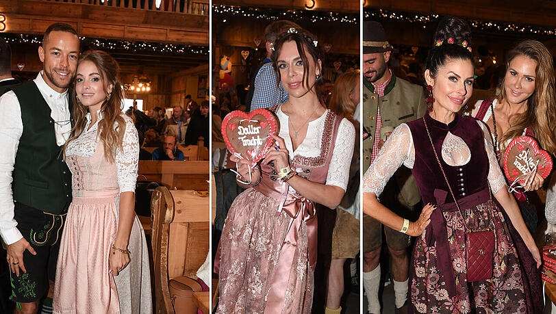 Posting, kissing, toasting: celebrities at the Daller traditional ...