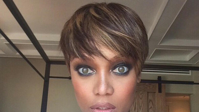 So geht der Pixie-Cut von Tyra Banks und Robin Wright | Abendzeitung ...