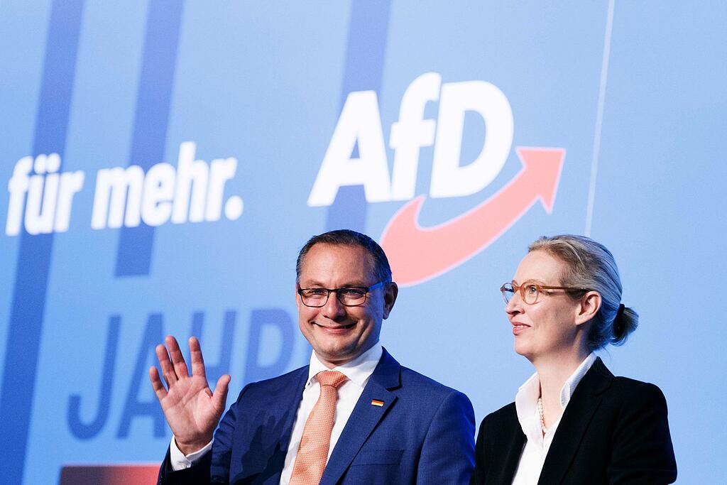 AfD-Bundesparteitag: Chrupalla schwärmt von "Harmonie" | Abendzeitung ...