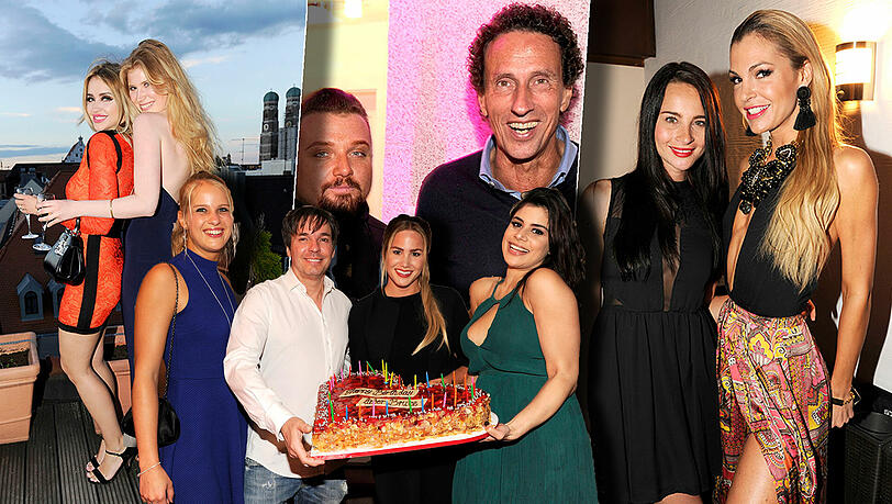 Dachterassen-Party bei Bruce Reith: Wilde Promi-Party mit Cathy Lugner ...