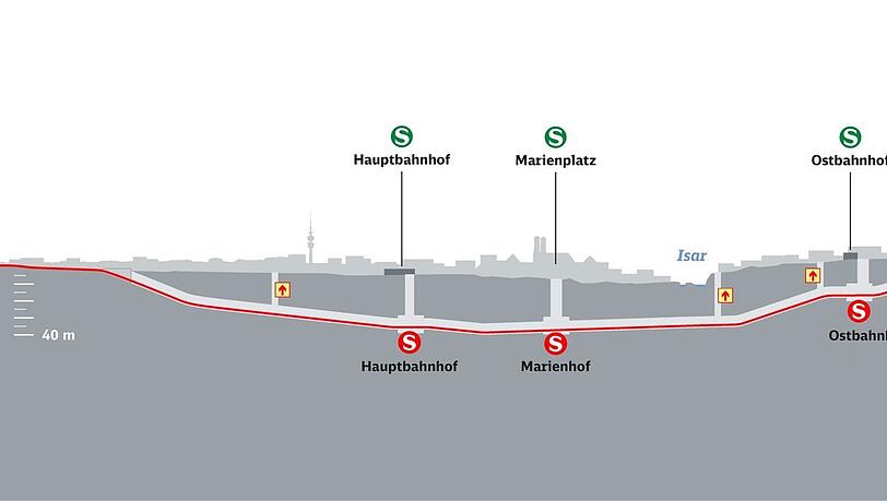 Kosten für die zweite Stammstrecke in München: Darum wird's so teuer ...