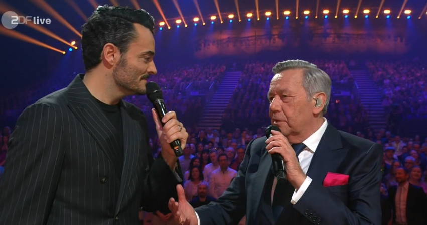 Verwirrung bei Giovanni Zarrella: Roland Kaiser entschuldigt sich in Live-Show | Abendzeitung ...