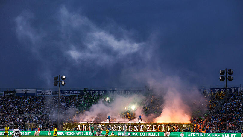 Erneuter Pyro-Vorfall: TSV 1860 wird auch für Fan-Fehlverhalten gegen ...