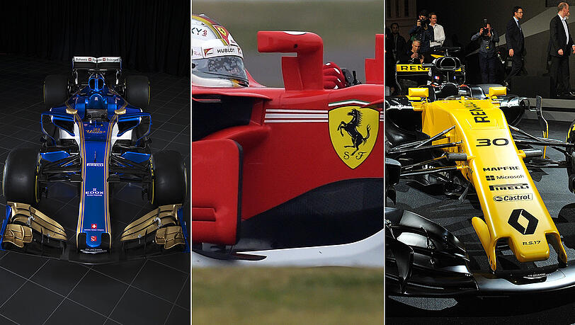 Die Bilder: Das sind die faszinierenden Formel-1-Boliden der neuen Saison | Abendzeitung München