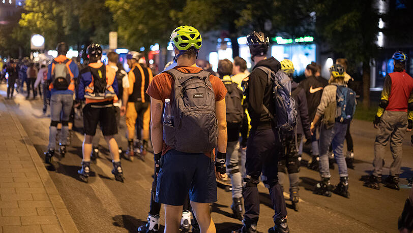 Der Start der Münchner Blade-Night-Saison fällt aus – ein neuer Termin ...