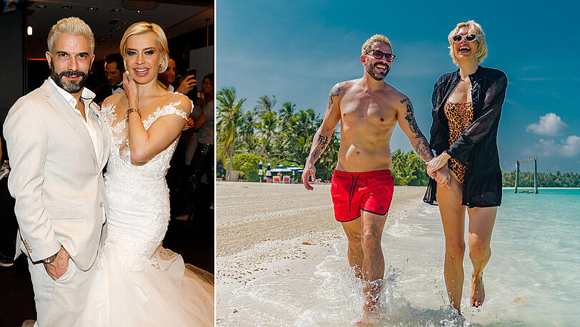 Brautkleid und Flitterwochen-Trip: Verena Kerth und Marc Terenzi im Hochzeitsfieber ...