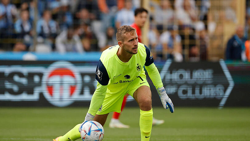 Ansage von 1860-Torwart Marco Hiller: Guter Dinge, dass wir aufsteigen ...