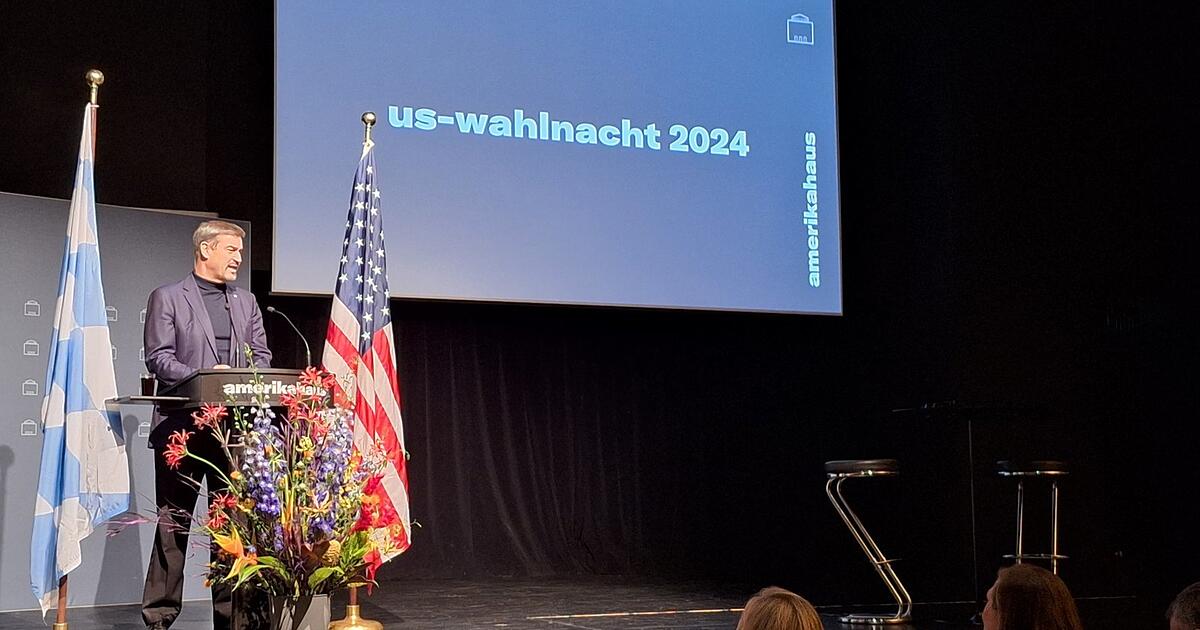 Söder über USA: "Keine Panik, wir werden das schon hinkriegen ...
