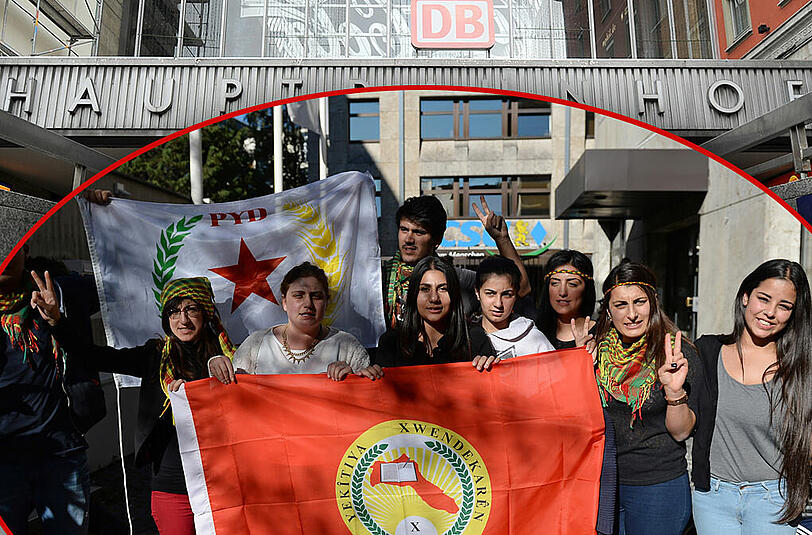 Auseinandersetzungen bei Kurden-Demonstration in München | Abendzeitung ... Auseinandersetzungen bei Kurden-Demonstration in München | Abendzeitung ...