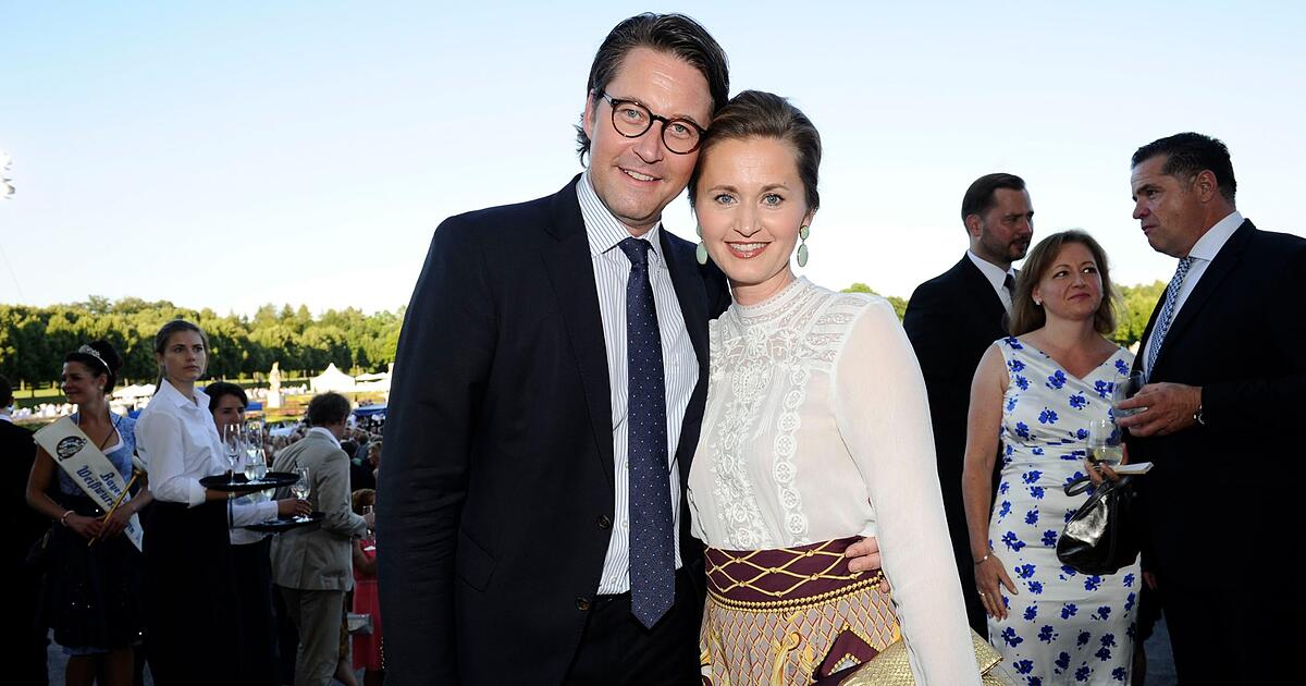 Frau von Andreas Scheuer: CSU-Minister hat mit Sabine eine Tochter ...