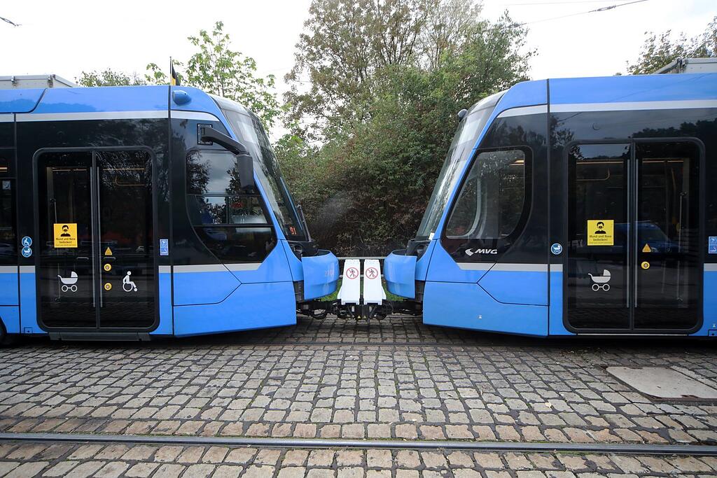 Linie 20: Die Münchner Tram gibt's jetzt im Doppelpack | Abendzeitung München