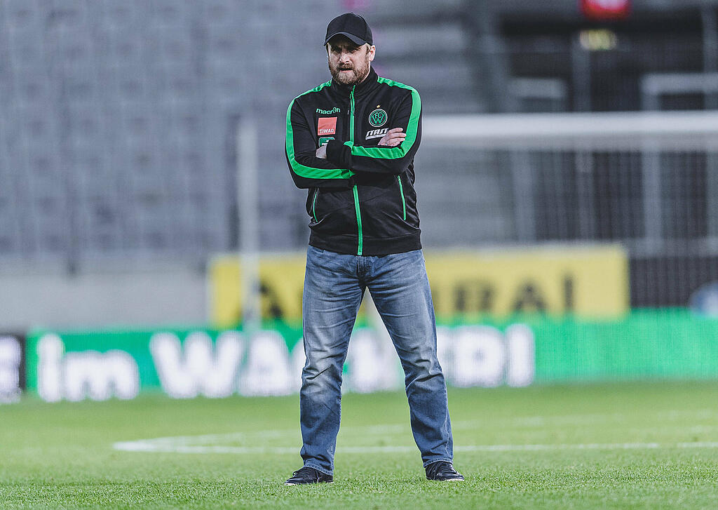 1860-Legende Daniel Bierofka bei Wacker Innsbruck freigestellt ...