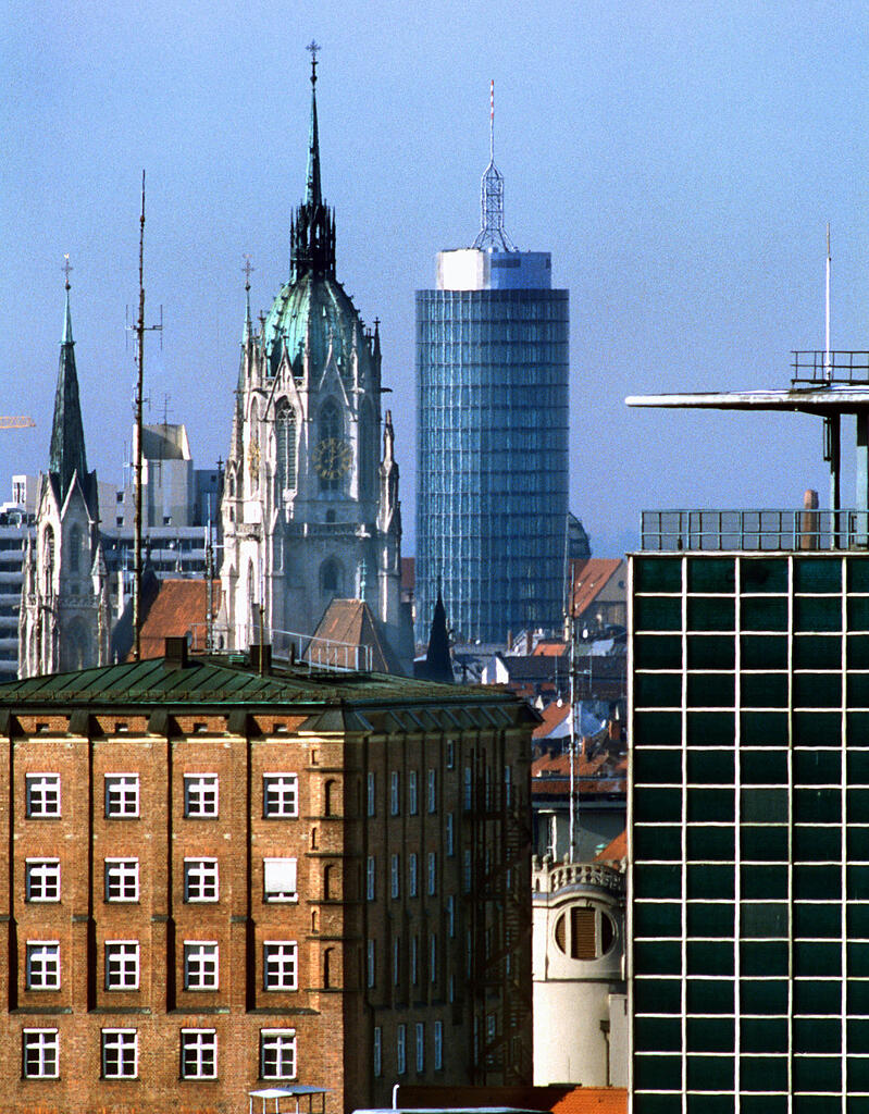 Mehr harmlose Hochhäuser: 75-Meter-Wolkenkratzer für München ...