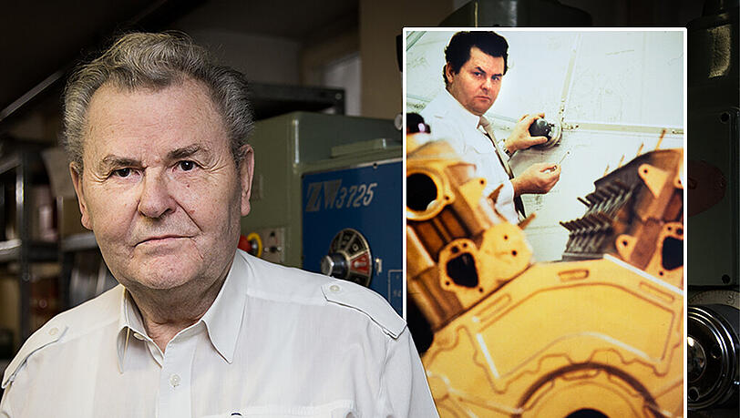 Der Motorenmann: Adolf Fischer und sein V12-Motor | Abendzeitung München